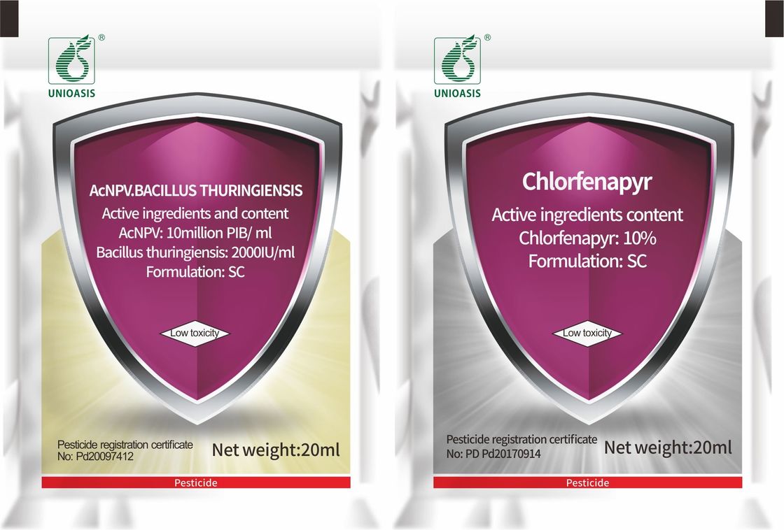 Biological Corn Crop Care Pesticides AcNPV & Bt & Chlorfenapyr SC NPV Spray